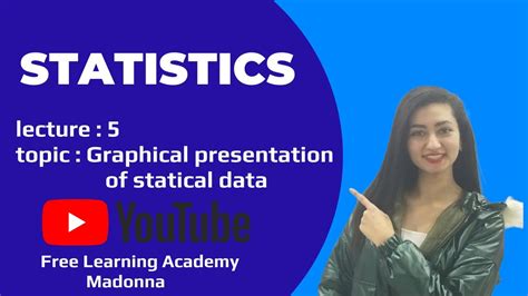 Graphical Presentation Of Statical Data Youtube