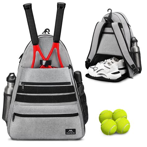 Matein Tennis Bags For Men And Women Large Tennis Backpack With