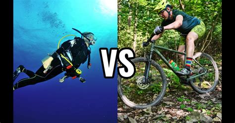 Scuba Diving Vs Mountain Biking Which Outdoor Adventure Activity Is