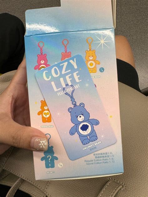 Blue Popmart Care Bears Grumpy Bear Hobbies And Toys Toys And Games