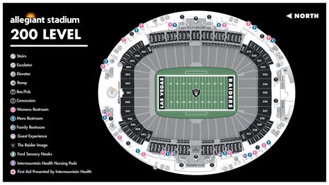 Stadium Maps Official Website Of Allegiant Stadium Allegiant Stadium