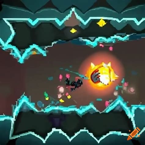 Geometry Dash Deadlocked Level On Craiyon