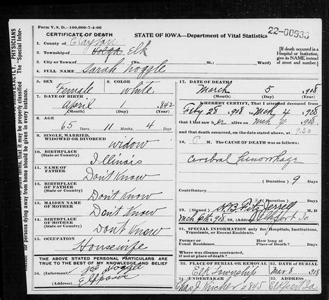 Sarah Dark Noggle 1842 1908 Memorial Find A Grave