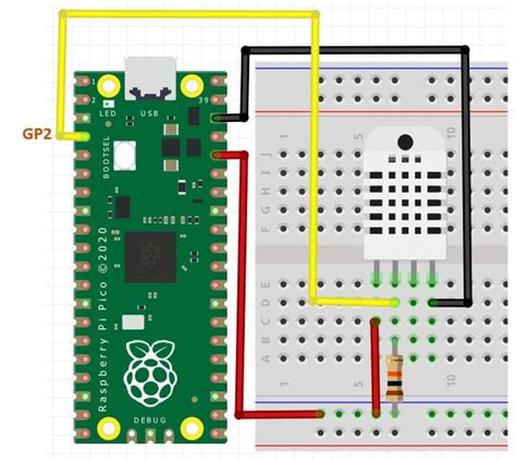 Interface Dht11 Dht22 With Raspberry Pi Pico Using Micropython
