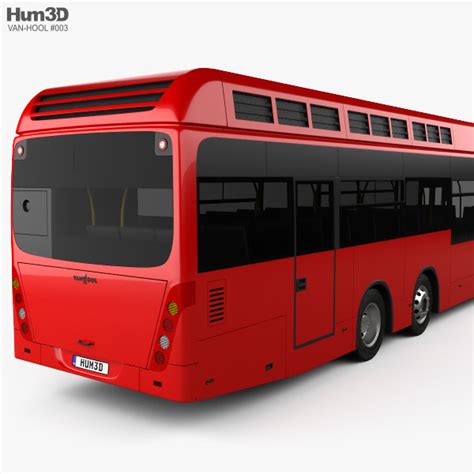 Van Hool A330 Hydrogen Fuel Cell Autobús 2012 Modelo 3d Descargar