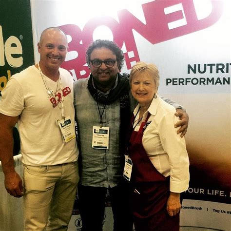 The Team Representing With Chef Vikram Vij Chfawest Bonedbroth Vikramvij Vijs Brothing