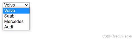 HTML select 用法及常用事件 html select 事件 CSDN博客