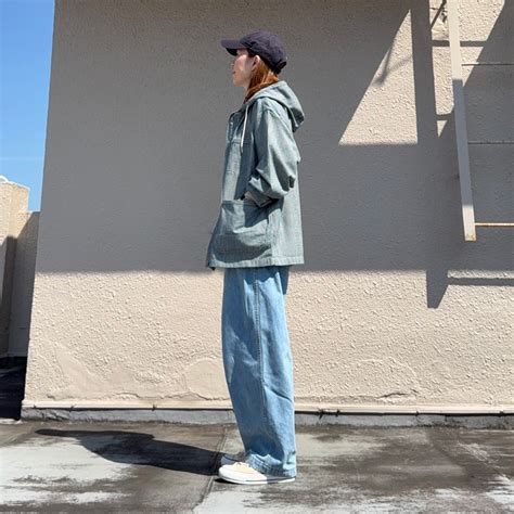 Double Rl『indigo Striped Twill Hooded Jacket』 Reggieshop