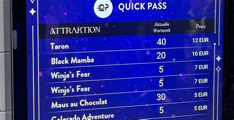 12 Euro Voor Een Ritje In Taron Phantasialand Vernieuwt Quick Pass