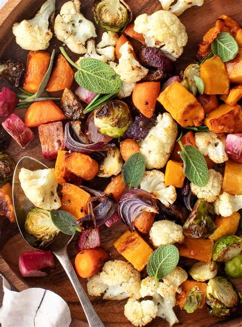 Different Roasted Vegetables