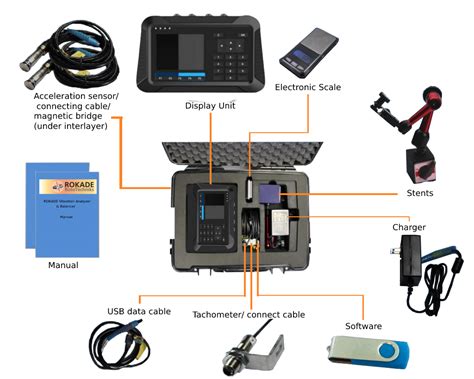 Vibration Analyzer And Balancer Rokade Vab100 Manufacturer
