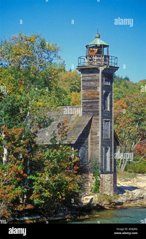 Grand Island Lighthouse Lake Superior Pictured Rocks National