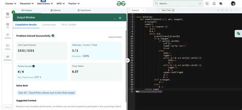 Solved Count Triplets With Given Sum In Sorted Array Abhiyanshu