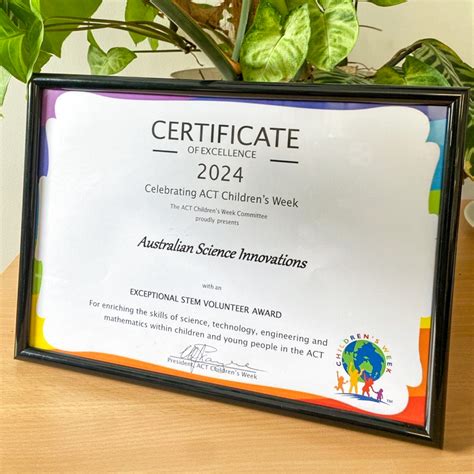 Australian Science Innovations Proud Recipient Of The Exceptional Stem