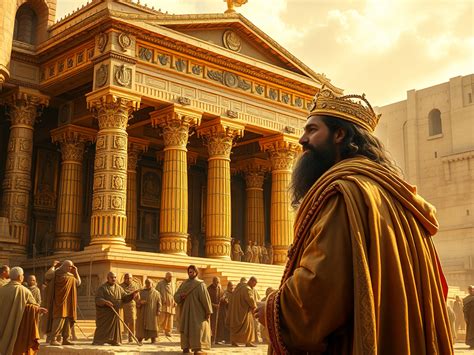 King Solomon Built The Temple For God 1 Kings 58 2 Chronicles 27