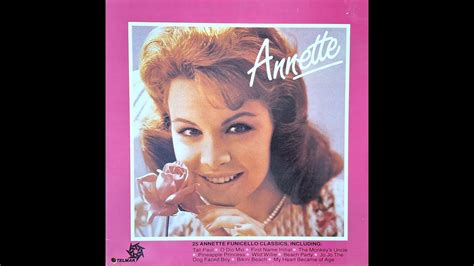 First Name Initial By Annette Funicello Youtube