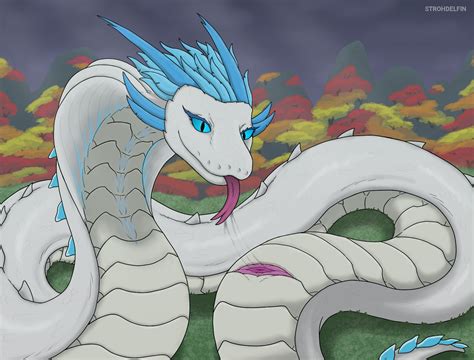 Rule 34 Animal Genitalia Blanca White Snake Blue Eyes Cloaca