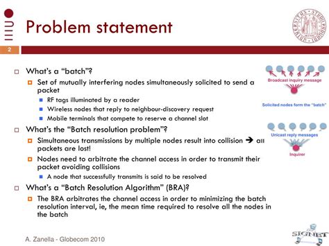 Ppt Adaptive Batch Resolution Algorithm For Csma Wireless Networks