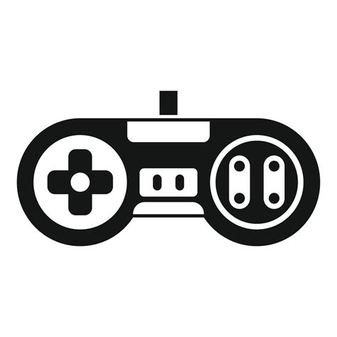 Arcade Gaming Joystick Icon Simple Style 14521852 Vector Art At Vecteezy