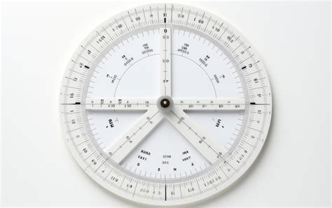 Premium Photo Large Metal Compass On White Wall