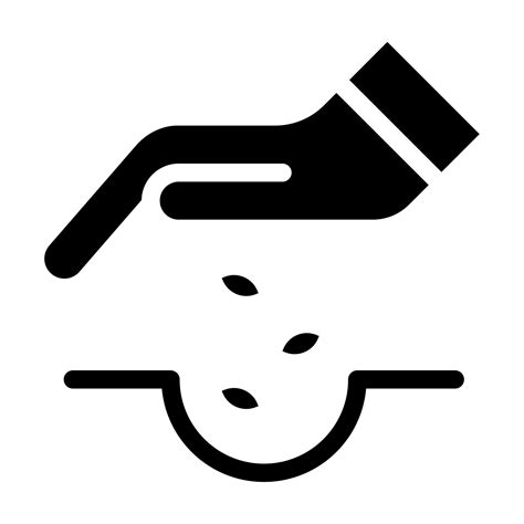 Seeding Vector Icon 21714774 Vector Art At Vecteezy