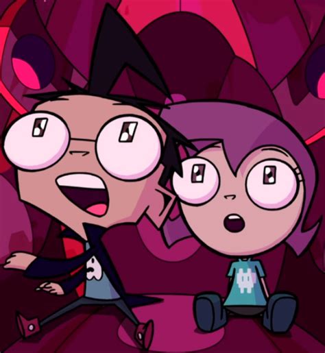 Dib And Gaz Looking Cute Invader Zim Invader Zim Dib Nicktoons