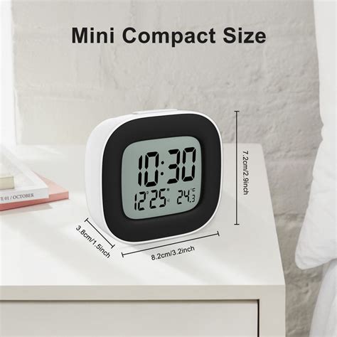 Mini Battery Operated Alarm Clock Model Hm606a Chereeki