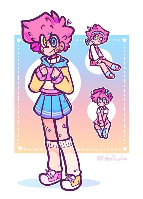 Invictor Cute Femboy Art Otaku Anime Anime Chibi