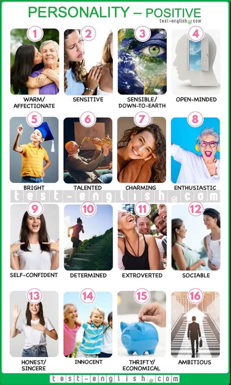 Personality B1 English Vocabulary Page 4 Of 4 Test English