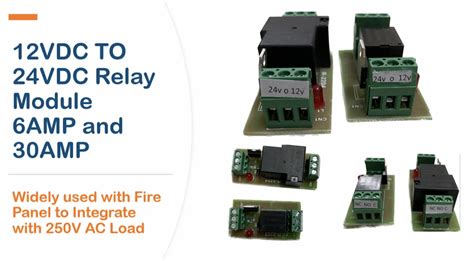 12vdc To 24vdc 250v Ac Relay Module For Fire System At ₹ 300piece
