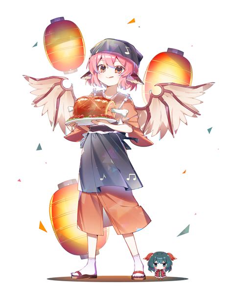 Mystia Lorelei Kasodani Kyouko And Okamisty Touhou And 1 More Drawn