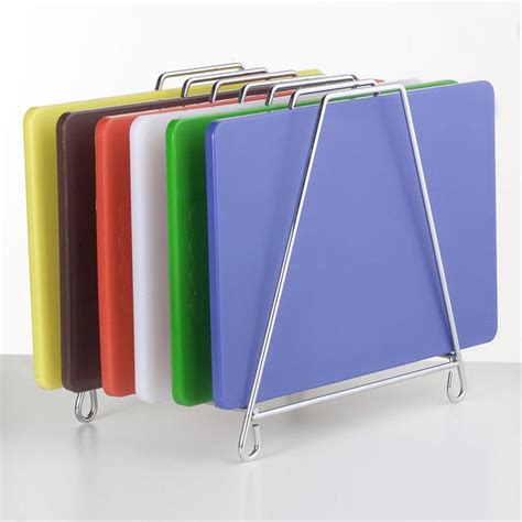 Kh Chrome Cutting Board Rack 10 Slot Kha Hospitality Importer
