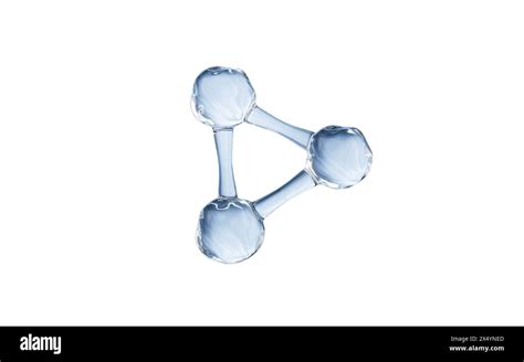 Blue Molecular Structure Skincare And Biomedical Concept 3d Rendering