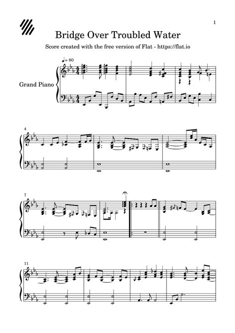 Bridge Over Troubled Water Arr Daniel Boltyansky By Simon