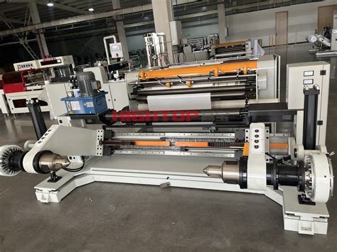 Roll To Sheet Hamburger Paper Sheeting Machine Low Grammage Paper