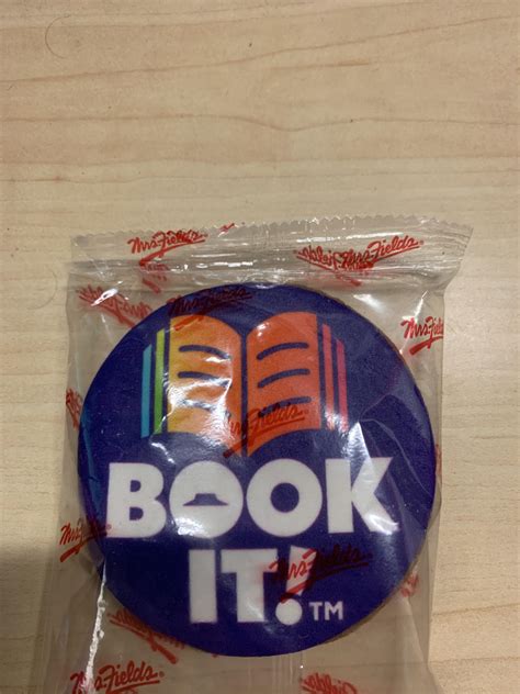 Mrs Fields Book It Cookie Scrolller