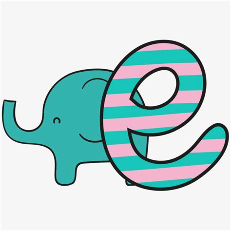 E字母设计可爱 千图网