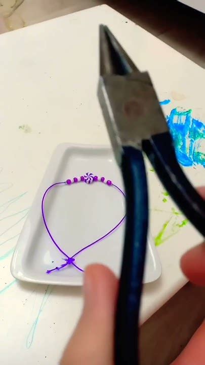 Handmade خلخال 💜 كيوت 🦋 Youtube