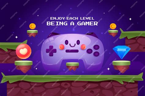 Video Games Background Premium Vector
