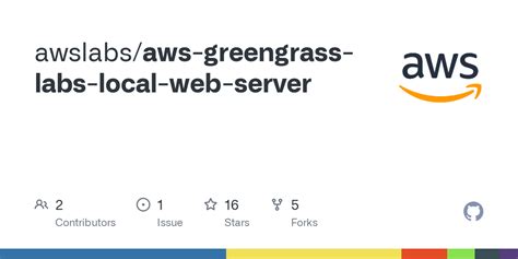 Github Awslabsaws Greengrass Labs Local Web Server
