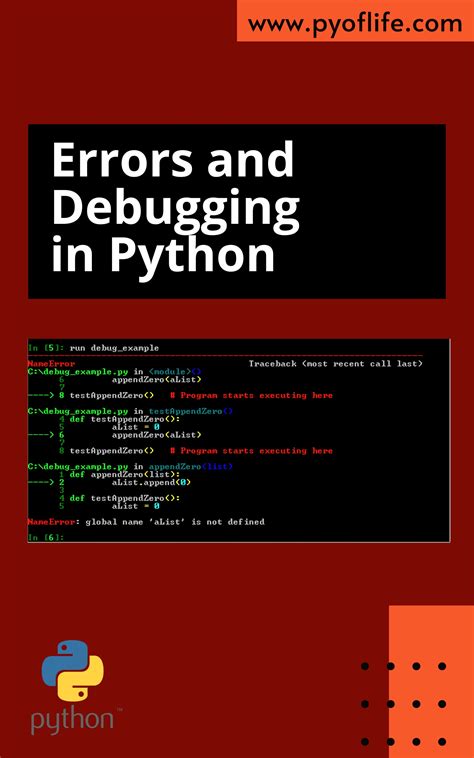 Errors And Debugging In Python