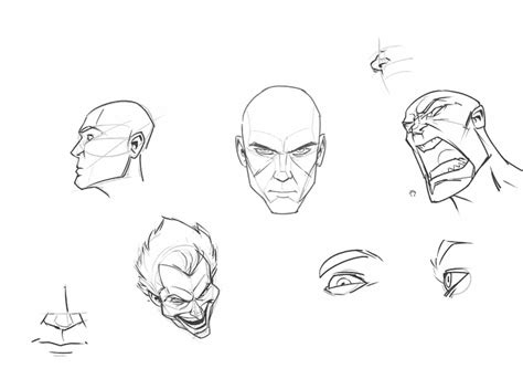Patrick Brown Drawing Headsexpressions