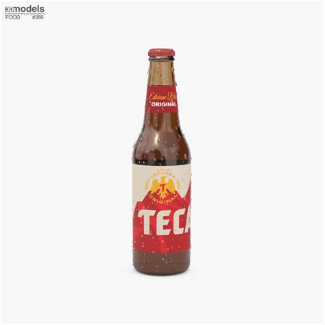 Tecate Beer Bottle 330ml 3d Model Download Bottles Cans On