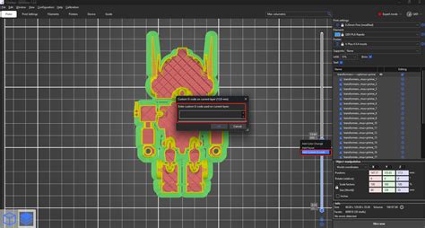 Insert Pause Or Custom Gcode At Layer Qidi Wiki