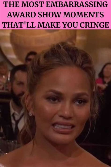The Most Embarrassing Award Show Moments That Ll Make You C Artofit