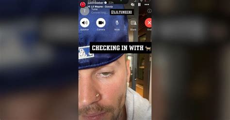 Justin Bieber Looks High Facetiming Lil Wayne Amid Drug Use Rumors