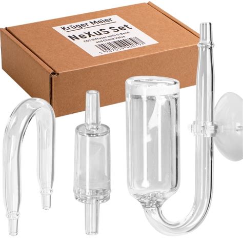 Kruger Meier Nexus Set Co2 Elbow Diffuser And Non Return Valve For Co2