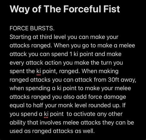 Im Making My Own Monk Subclass And I Need Opinions On The 3rd Level