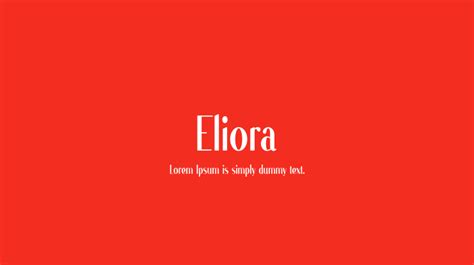 Eliora Font Download Free For Desktop And Webfont