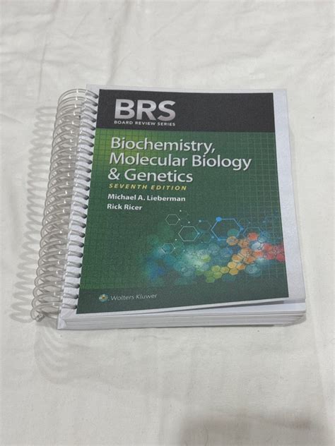 Brs Biochemistry Molecular Biology And Genetics 7th Edition Hobbies
